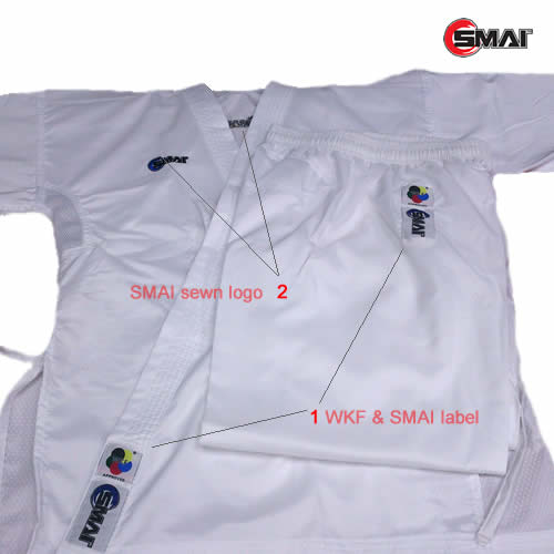 SMAI Униформа за карате PRO FIGHTER WKF